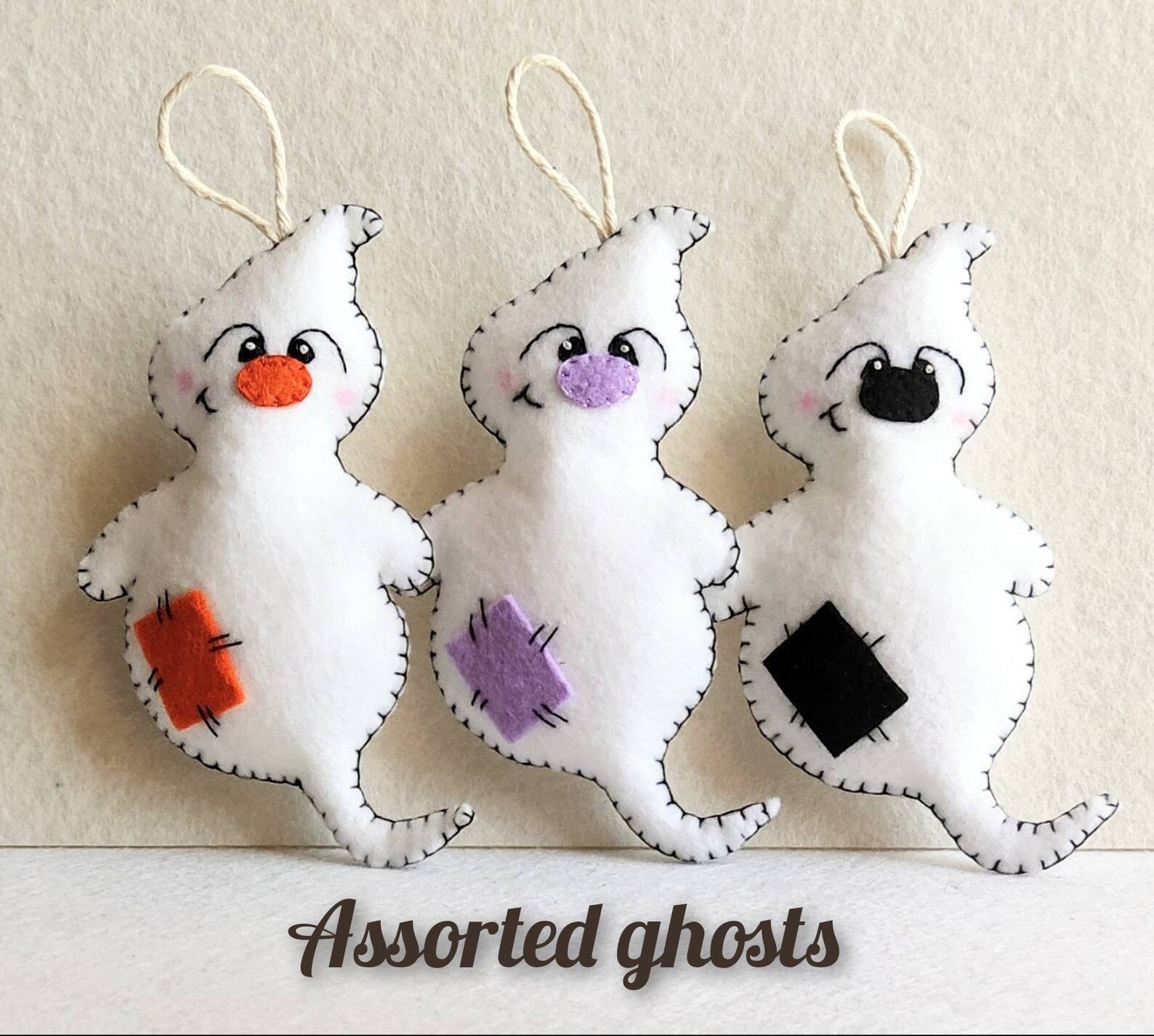 Felt Ghost Halloween Ghost Decor | Etsy