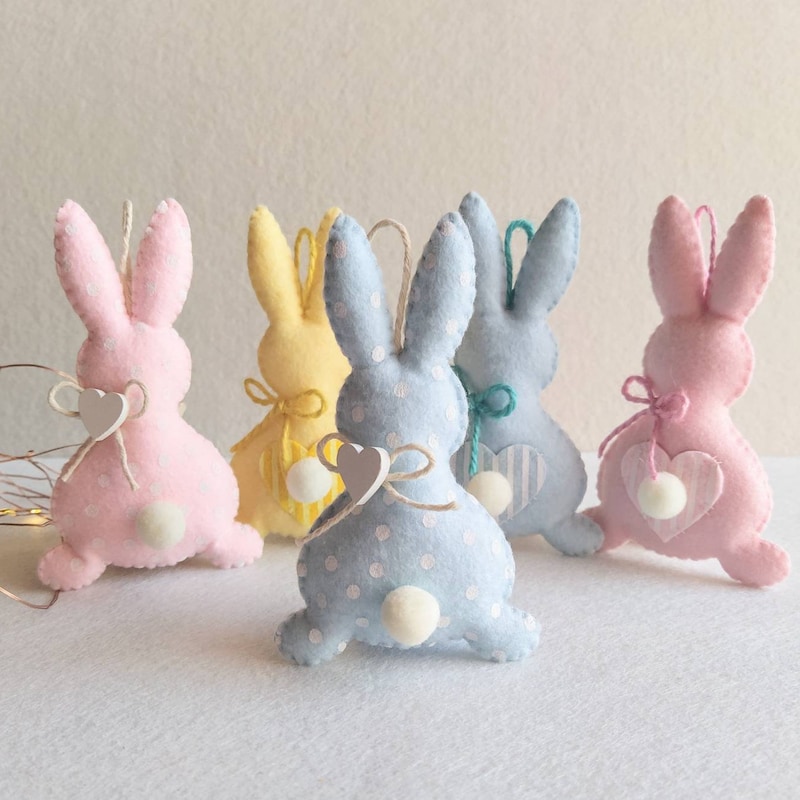 Felt Easter Bunny - Etsy