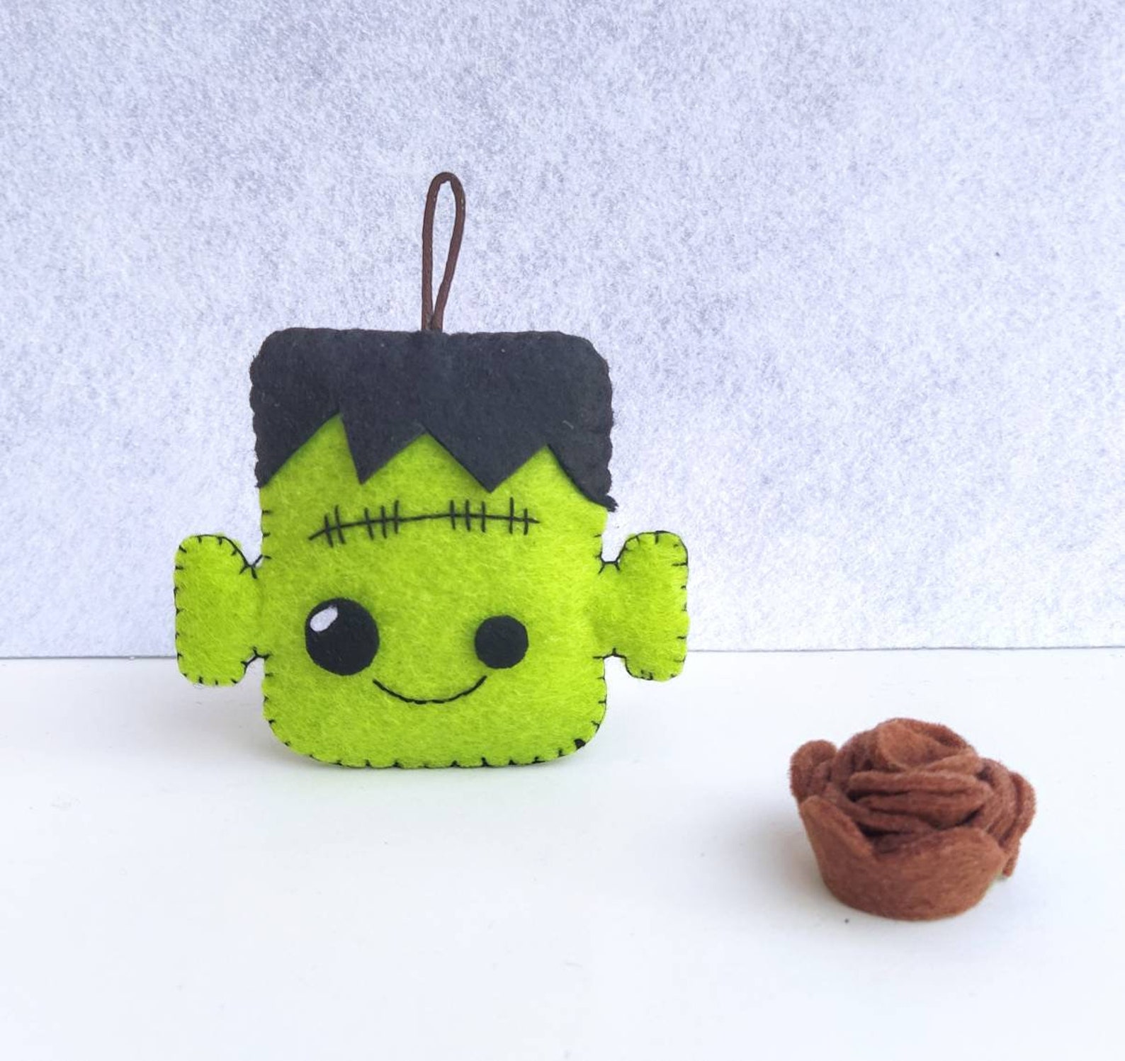 Felt Halloween Decoration, Frankenstein - Etsy