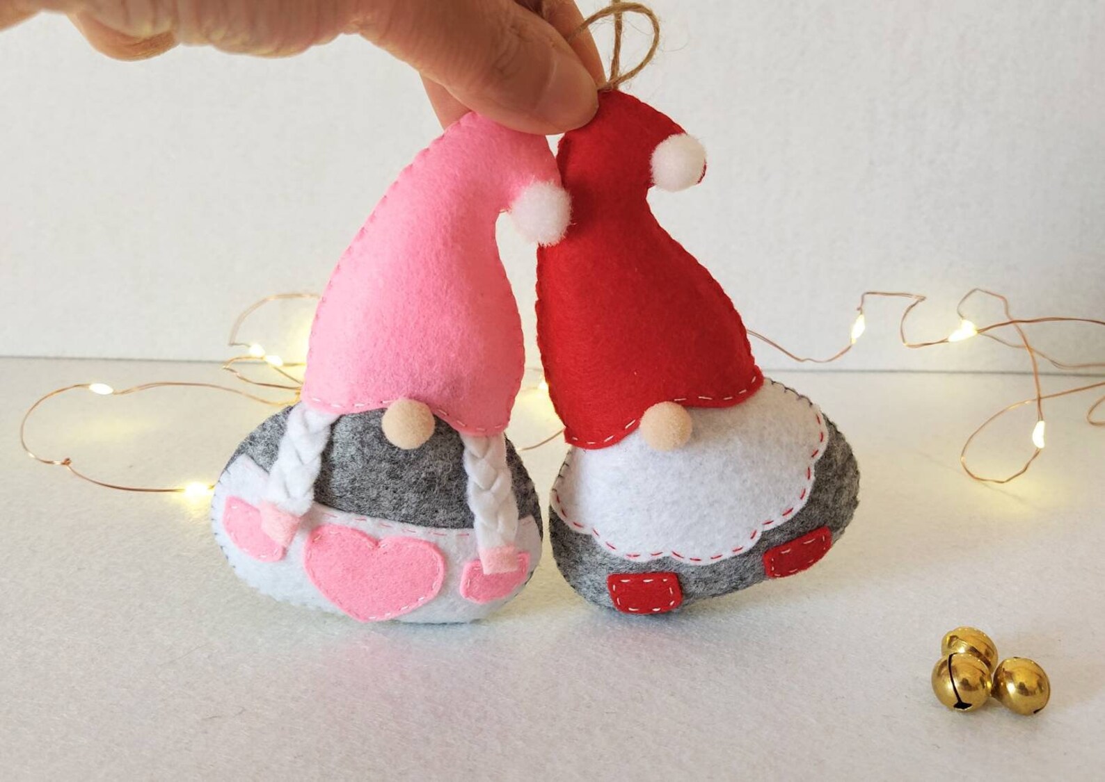 Felt Gnomes Christmas customizable With Name | Etsy
