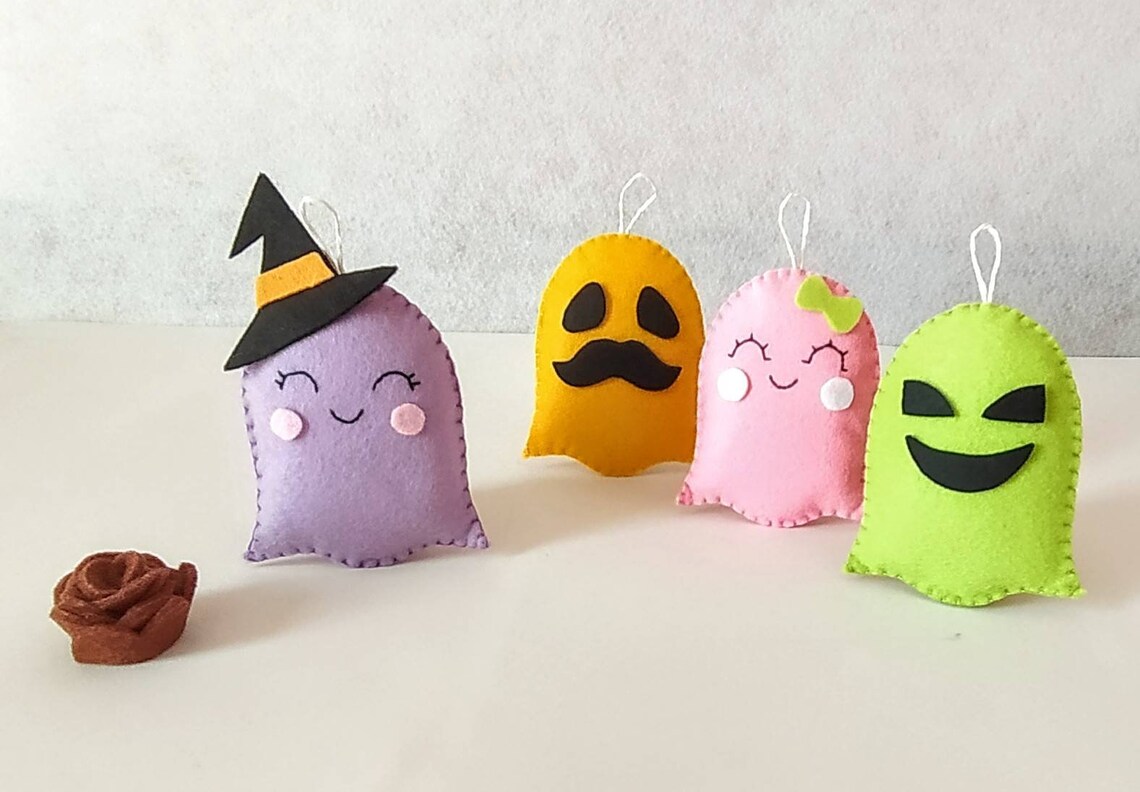 Felt ghost Halloween | Etsy