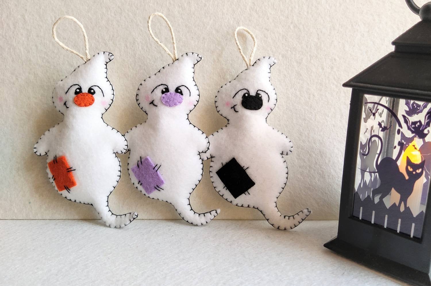 Felt Ghost, Halloween Ghost Decor - Etsy