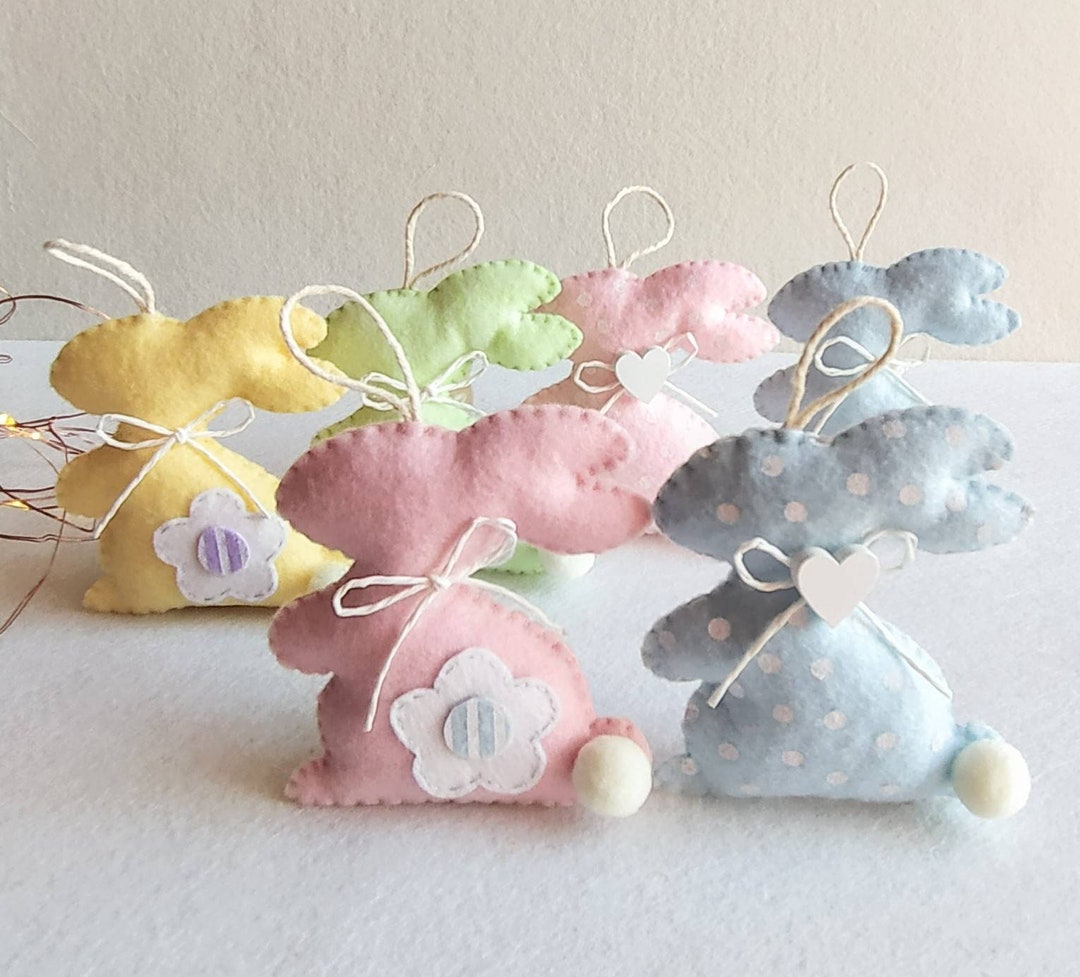 Felt Easter Bunny, Felt Easter Ornament - Etsy