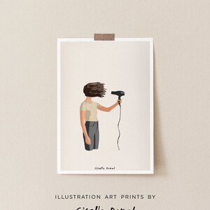 Nothing is Going My Way Illustration Art Print, Sarcastic Art Minimal ...