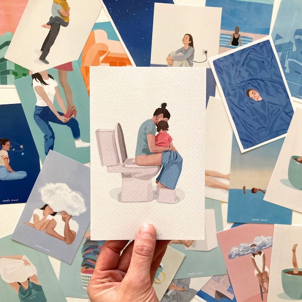 Mini Art Print - Etsy