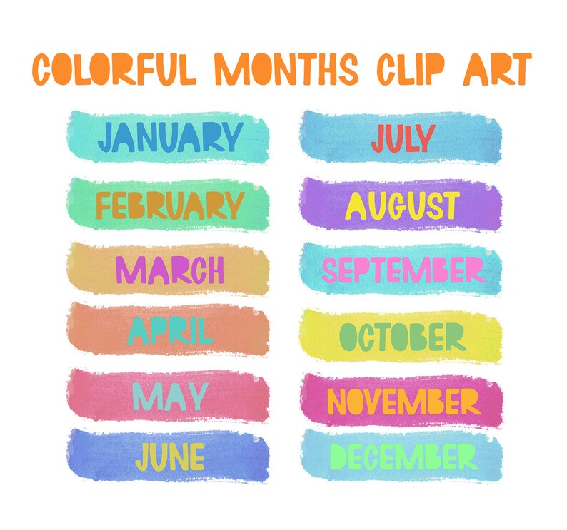 Month Clip Art