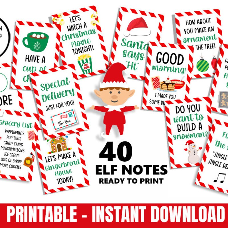 Notes From Elf - Etsy