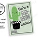 Cactus Teacher Appreciation Week Digital Print Instant Download 3x4 ...