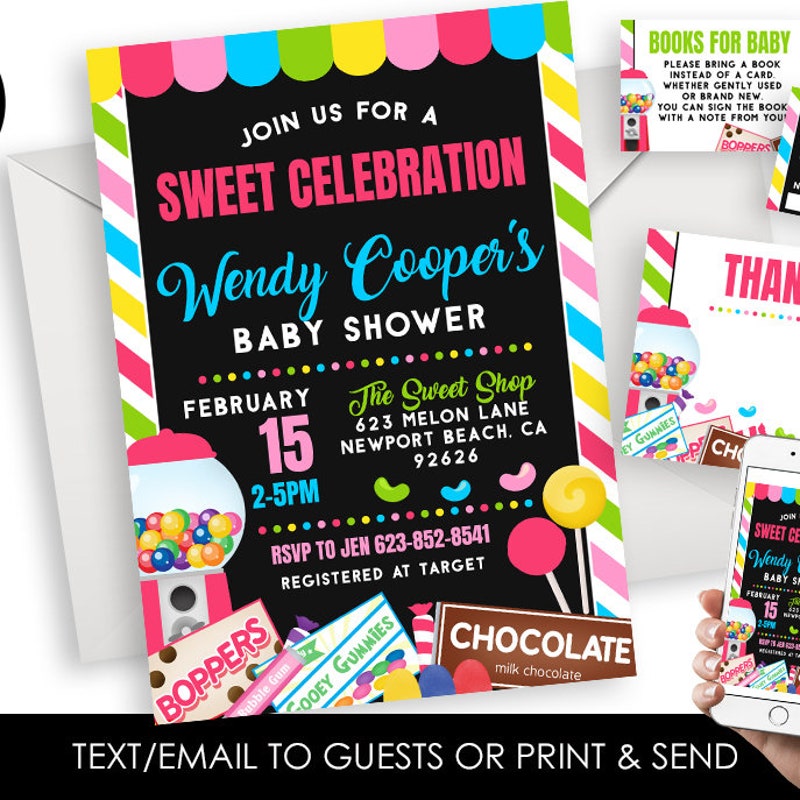 Candyland Baby Shower - Etsy