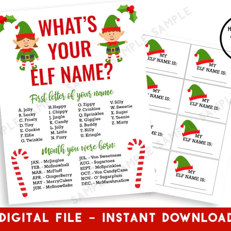 Elf Yourself Signs - Etsy
