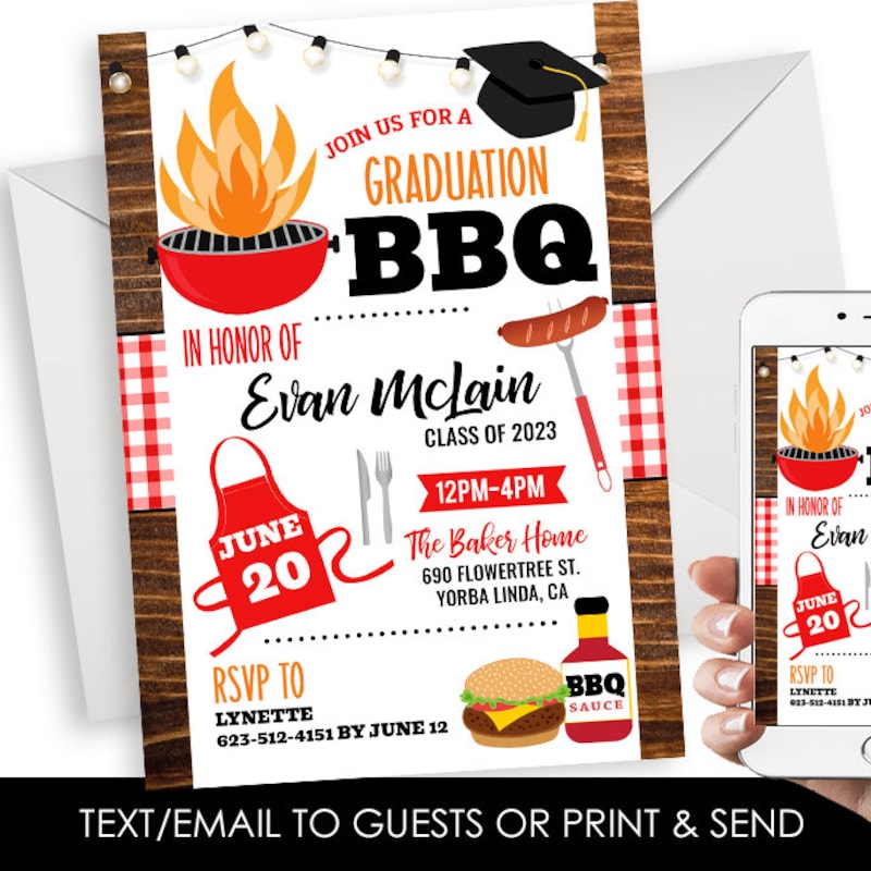Graduation Bbq - Etsy