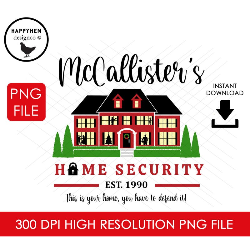 Home Alone Clip Art - Etsy