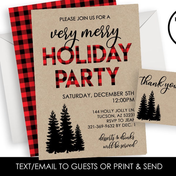 Buffalo Plaid Party Supplies - Etsy
