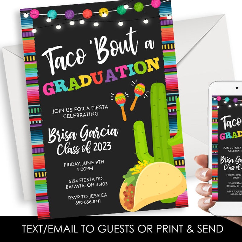 Taco Bout a Grad - Etsy