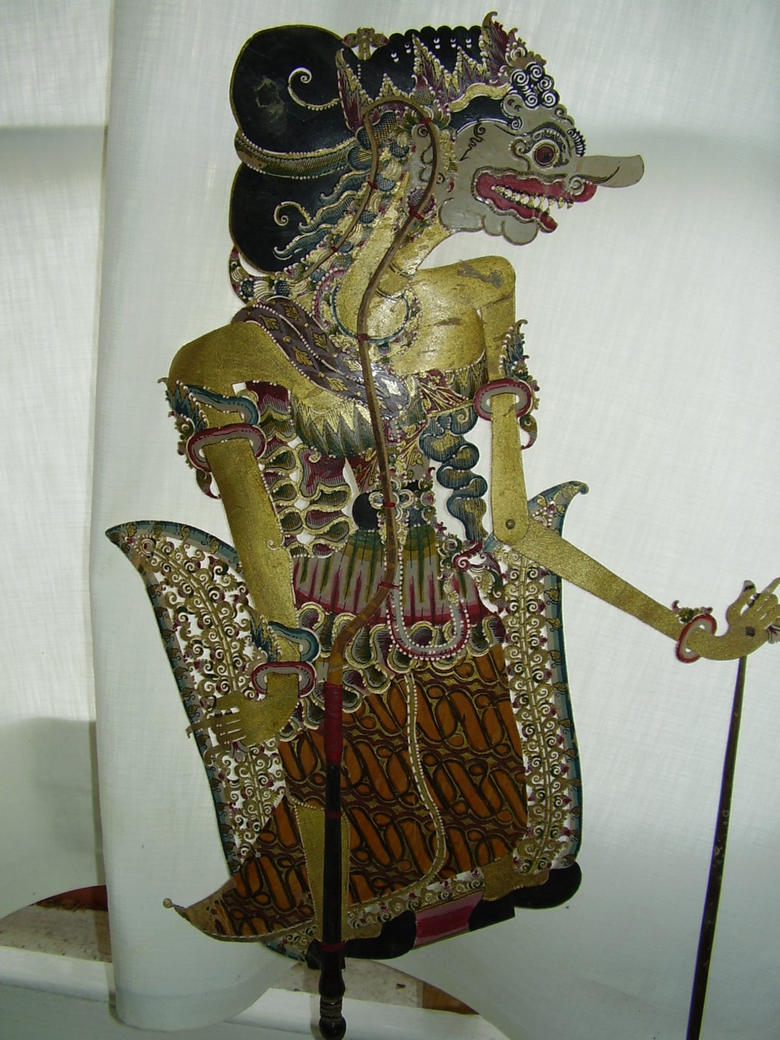 Wayang Kulit Javanese Indonesia Shadow Puppet : Devi Durga - Etsy