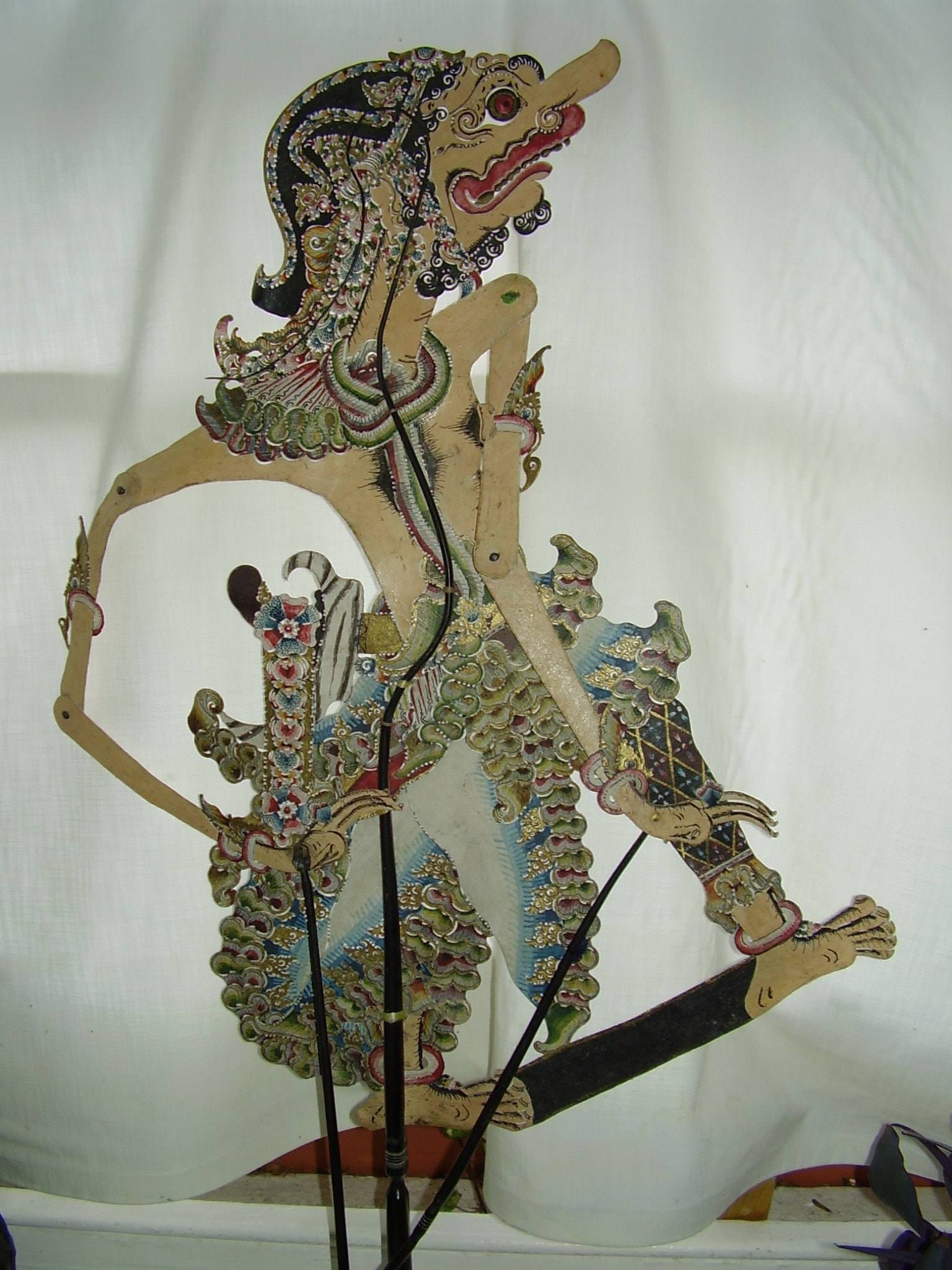 Wayang Kulit Javanese Shadow Puppet : Patih Tambak Ganggeng - Etsy