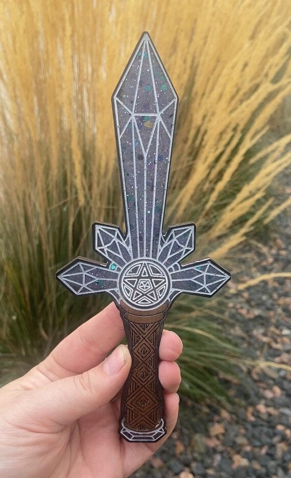 Crystal Resin Athame - Etsy
