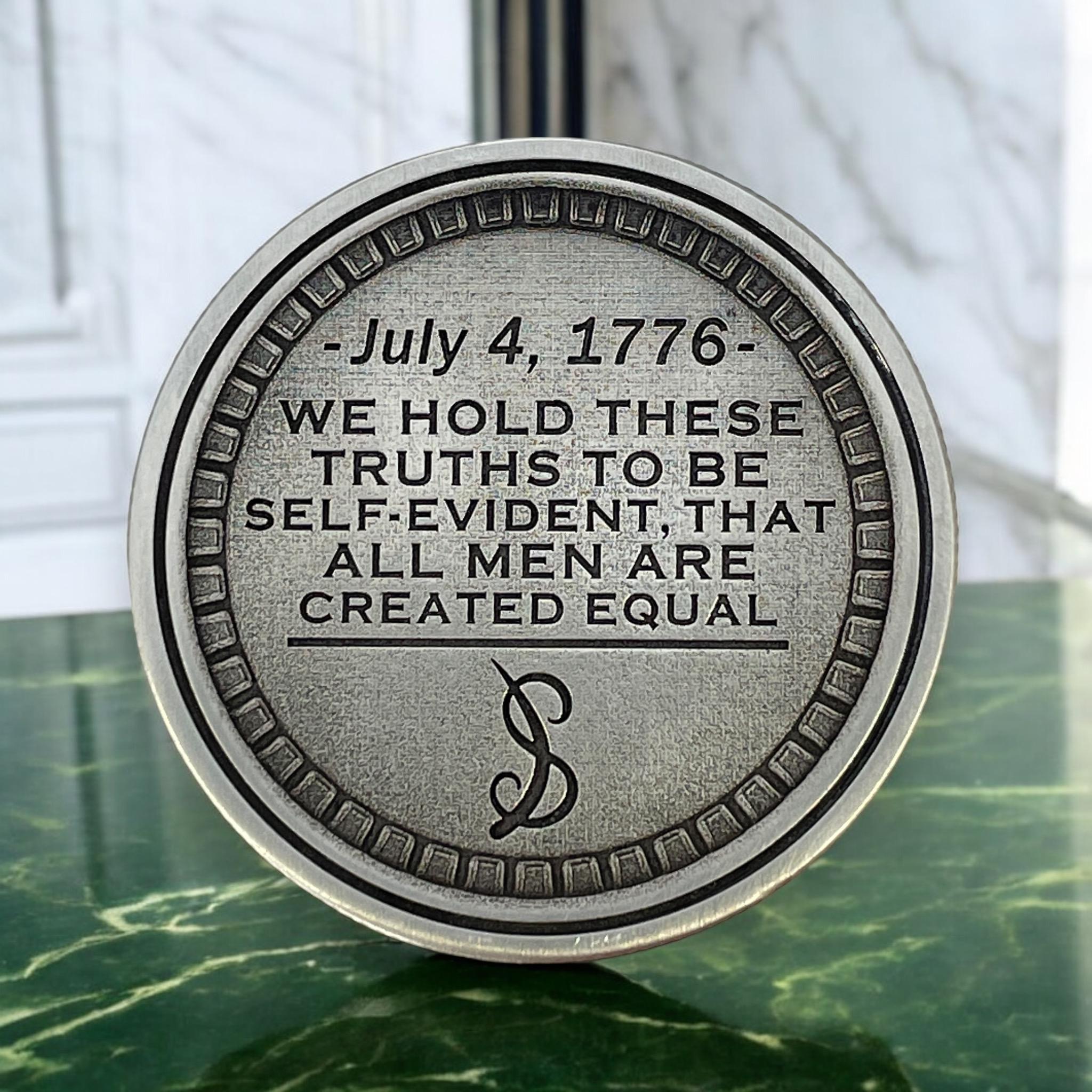 Liberty - 40mm Challenge Coin - Etsy