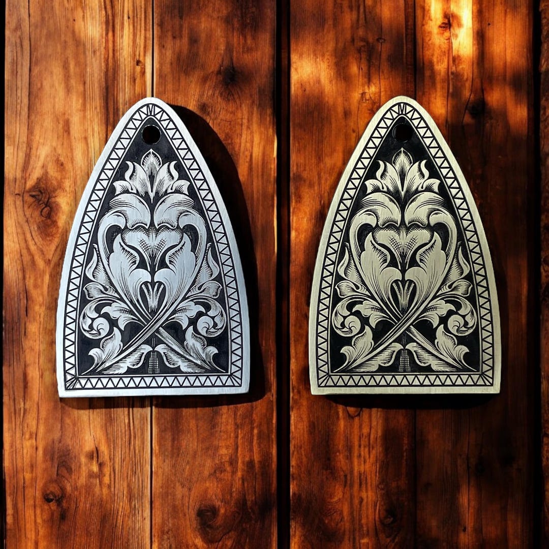 Paul Reed Smith (PRS) Truss Rod Cover - Laser Engraved Scrollwork With ...