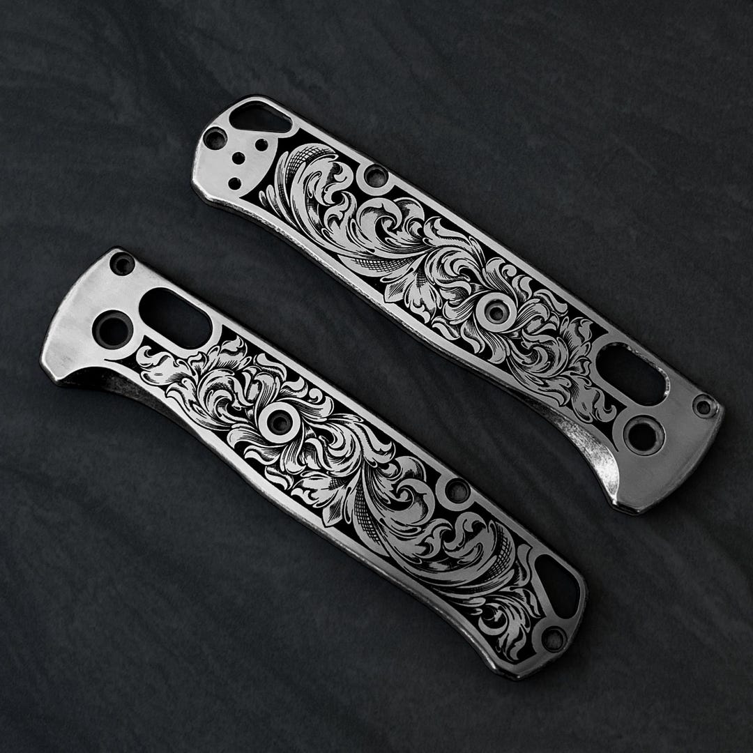 Benchmade Bugout Custom Engraved Knife Scales - Etsy