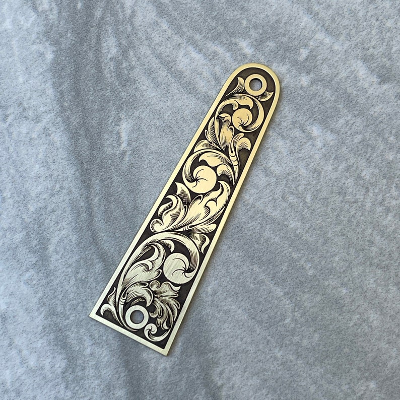 Taylor 12-N Custom Truss Rod Cover Laser Engraved Scrollwork - Etsy