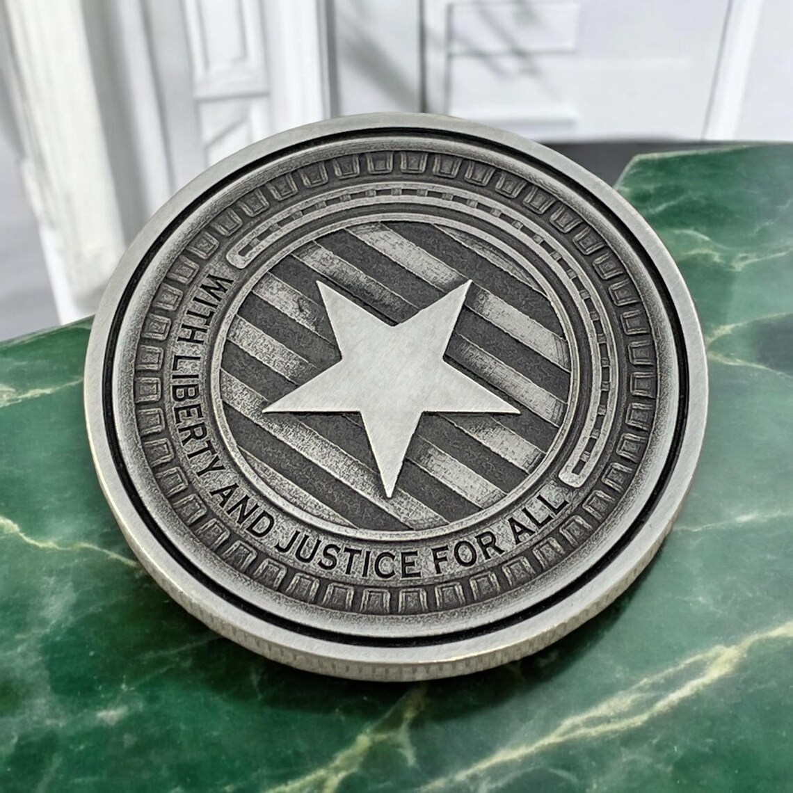 Liberty - 40mm Challenge Coin - Etsy