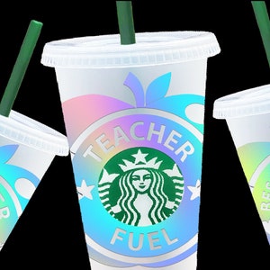 Teacher Starbucks Cup Svg, Teacher Starbucks Ring Bundle, Starbucks ...