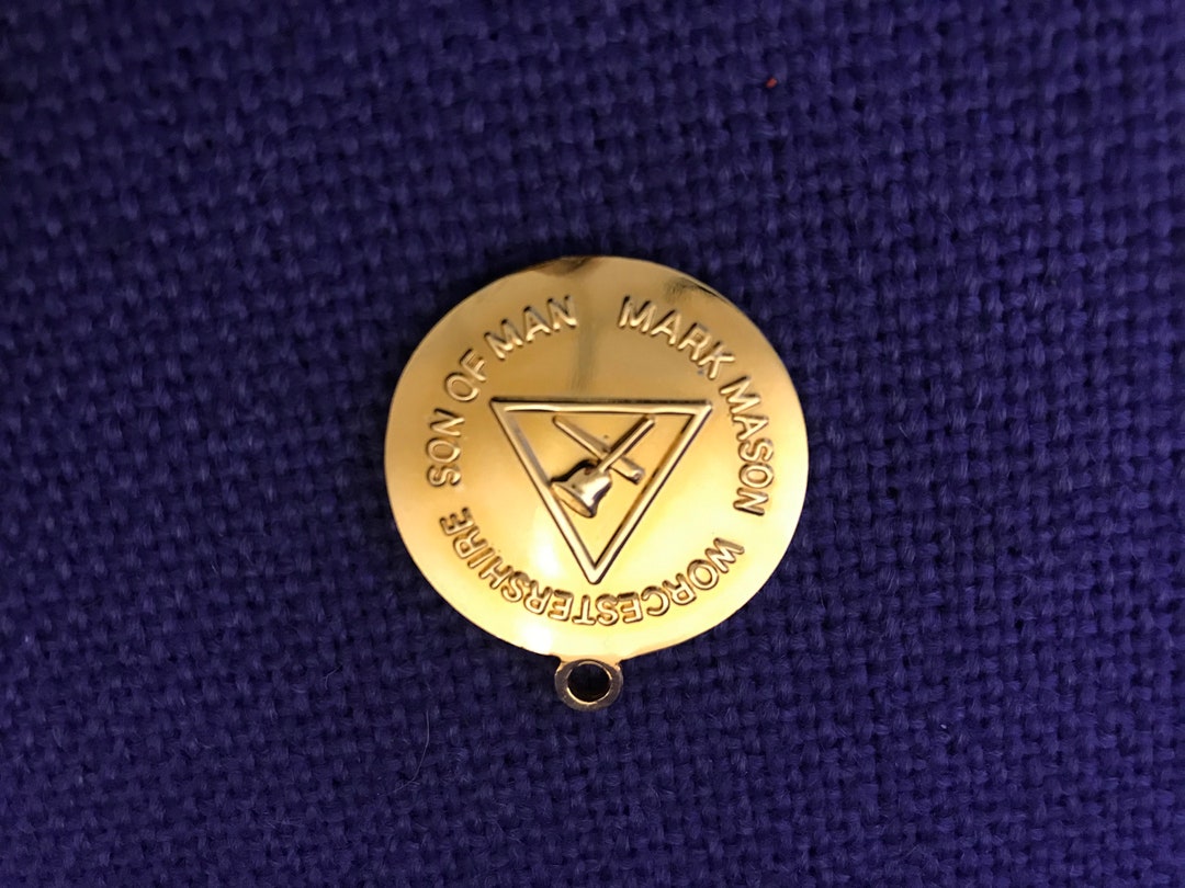 Masonic Mark Master Masons Worcestershire 2000 Commemorative Medal - Etsy