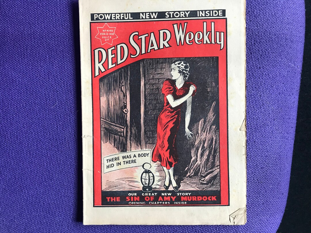 Magazine Dated 1938 Red Star Weekly - Etsy