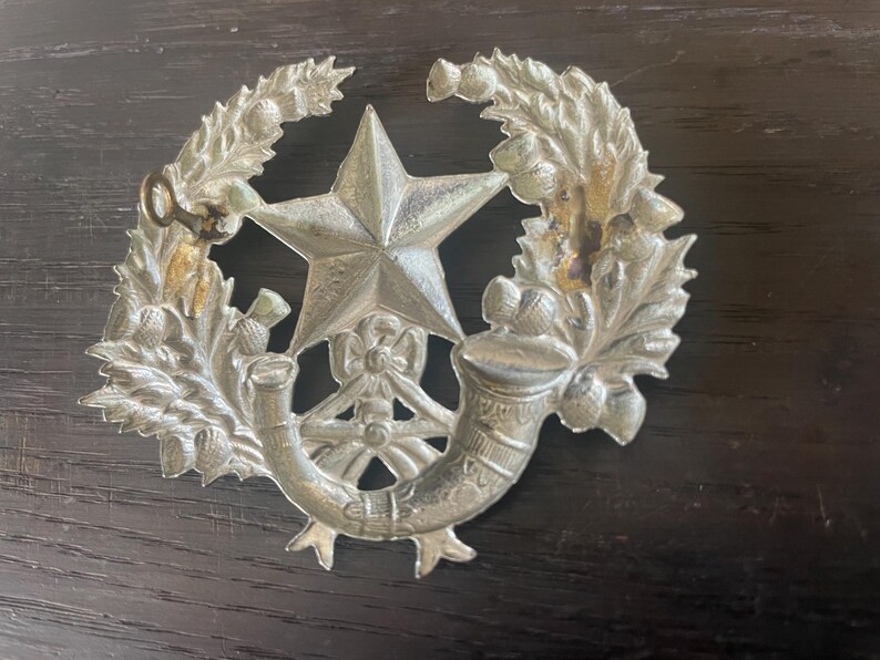 Original WW2 Cameronians Scottish Rifles Glengarry Cap Badge - Etsy