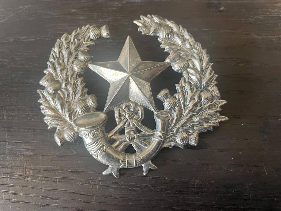 Original WW2 Cameronians Scottish Rifles Glengarry Cap Badge - Etsy