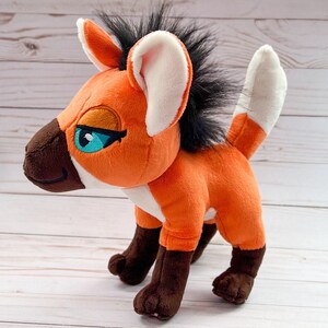 Wild Animal Maned Wolf Custom Plush Ready to Be Shipped - Etsy
