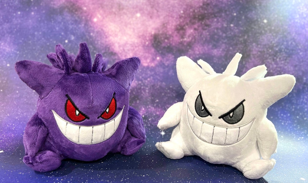 Pokemon Gengar Shiny Gengar Custom Plush - Etsy