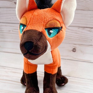 Wild Animal Maned Wolf Custom Plush Ready to Be Shipped - Etsy