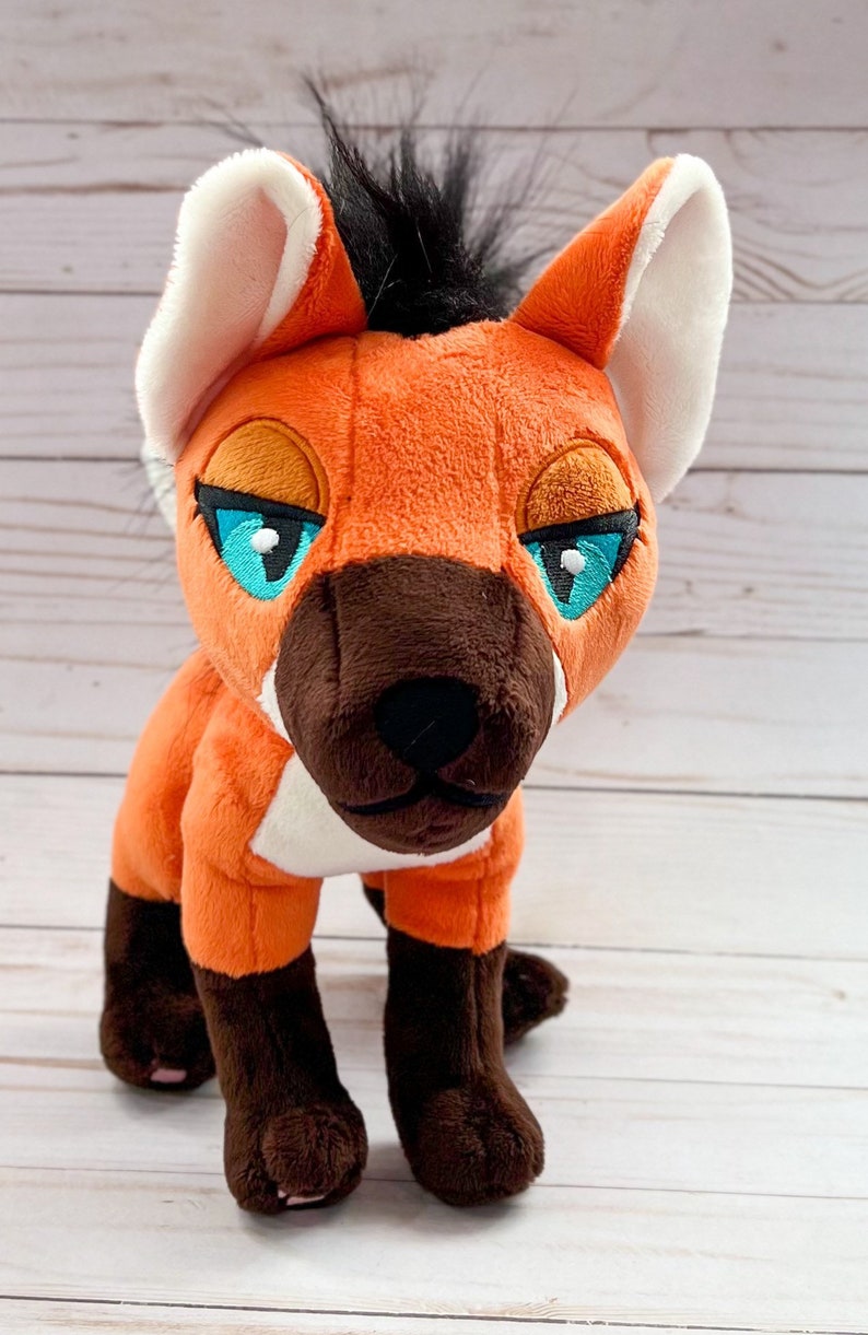 Wild Animal Maned Wolf Custom Plush to Be Made - Etsy