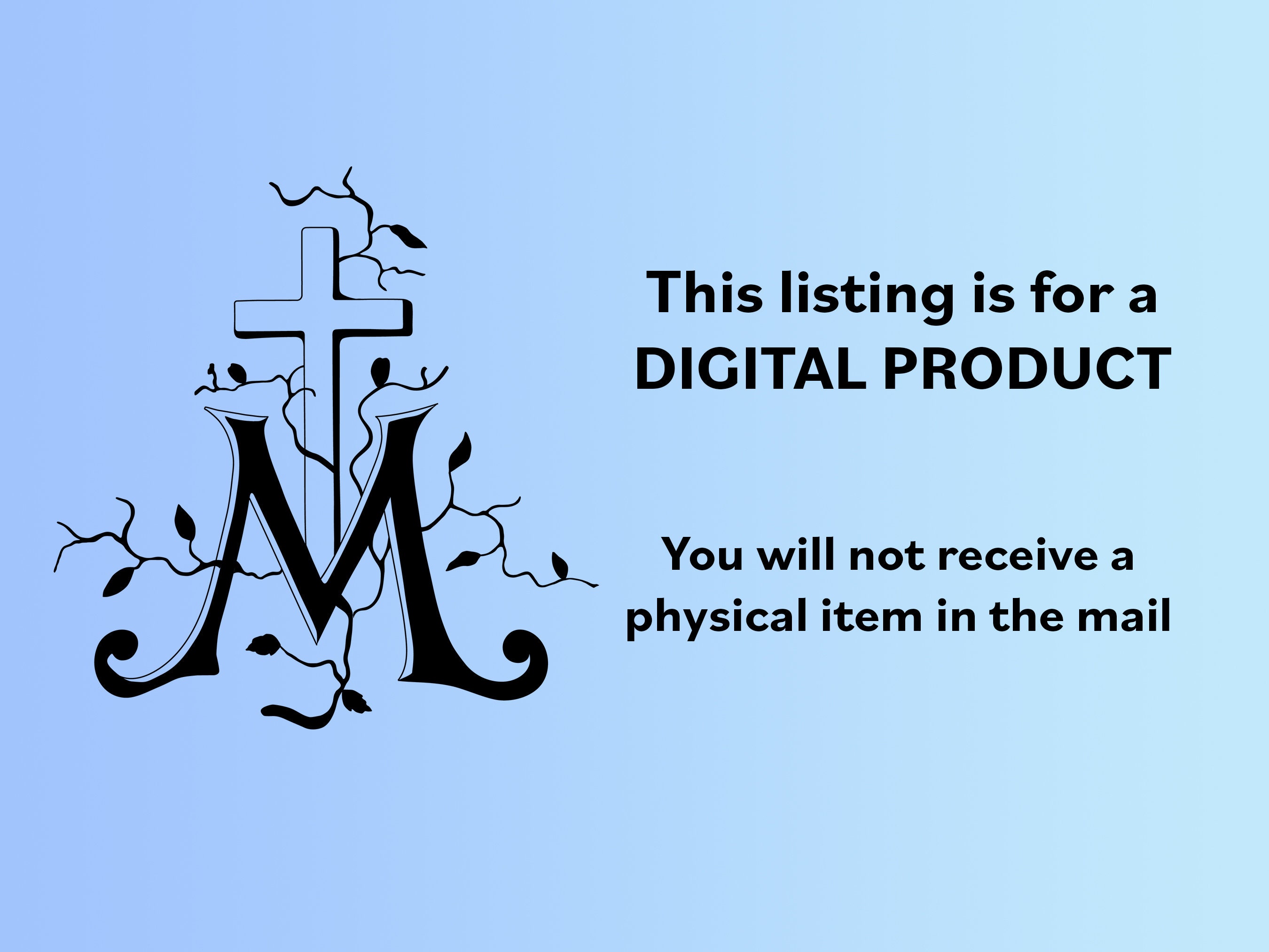 Marian Cross - SVG, PNG, JPEG - Instant Download Digital File ...