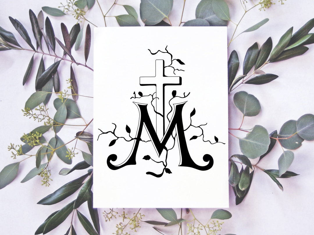 Marian Cross - SVG, PNG, JPEG - Instant Download Digital File ...