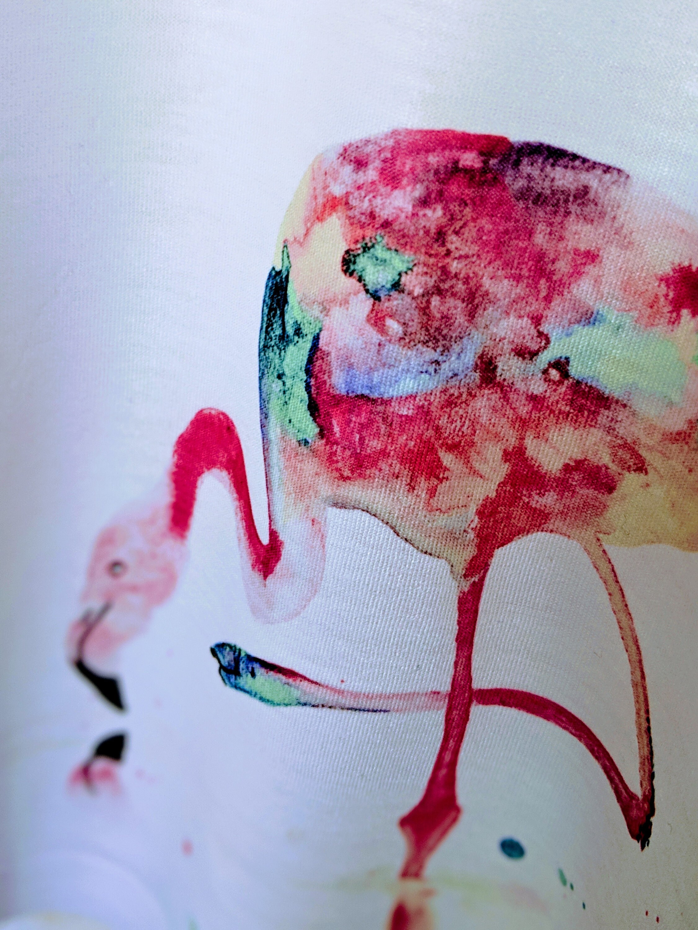 Watercolor Flamingo Tank Top.designed&printed in Californiaartsy Top ...