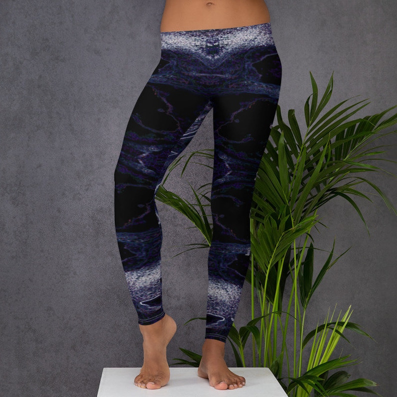 Unique Leggings/yoga Pants. Artsy Leggings/yoga Pants/original - Etsy