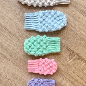 Bitsy Bobbled Mittens Pattern - DIGITAL PDF COPY - Etsy