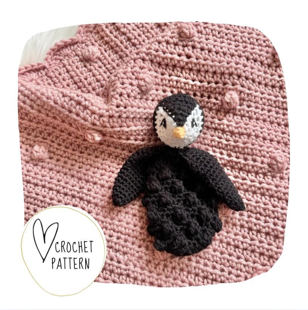 Penguin Teether Crochet Pattern - Penguin Bitty Buddy DIGITAL Pdf ...