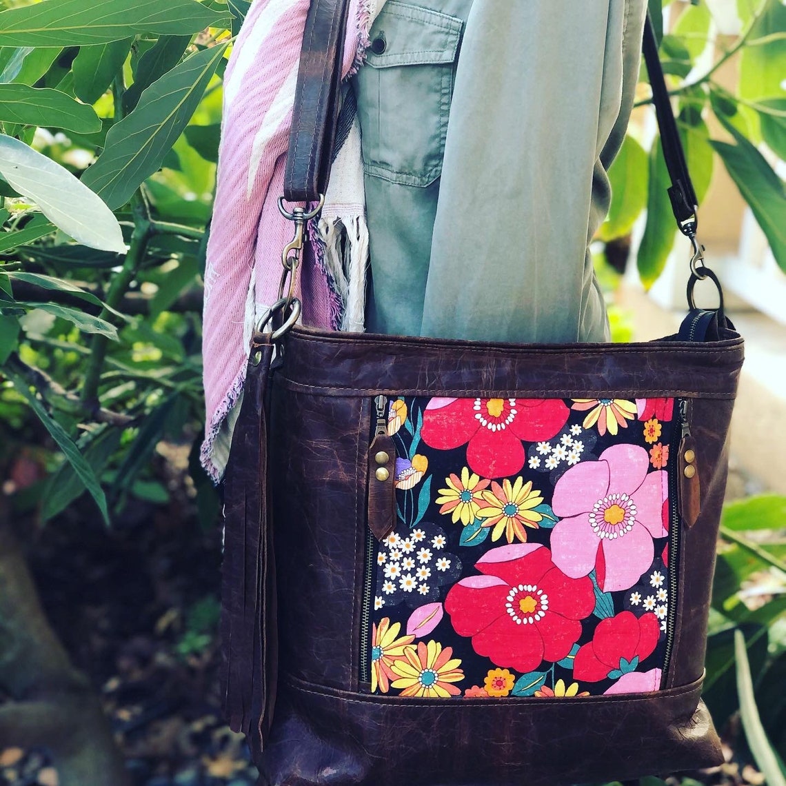 Custom Double Zipper Convertible Bag - Etsy