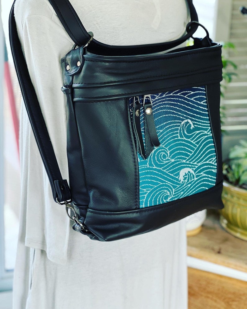 Custom Convertible Backpack Shoulder Bag - Etsy