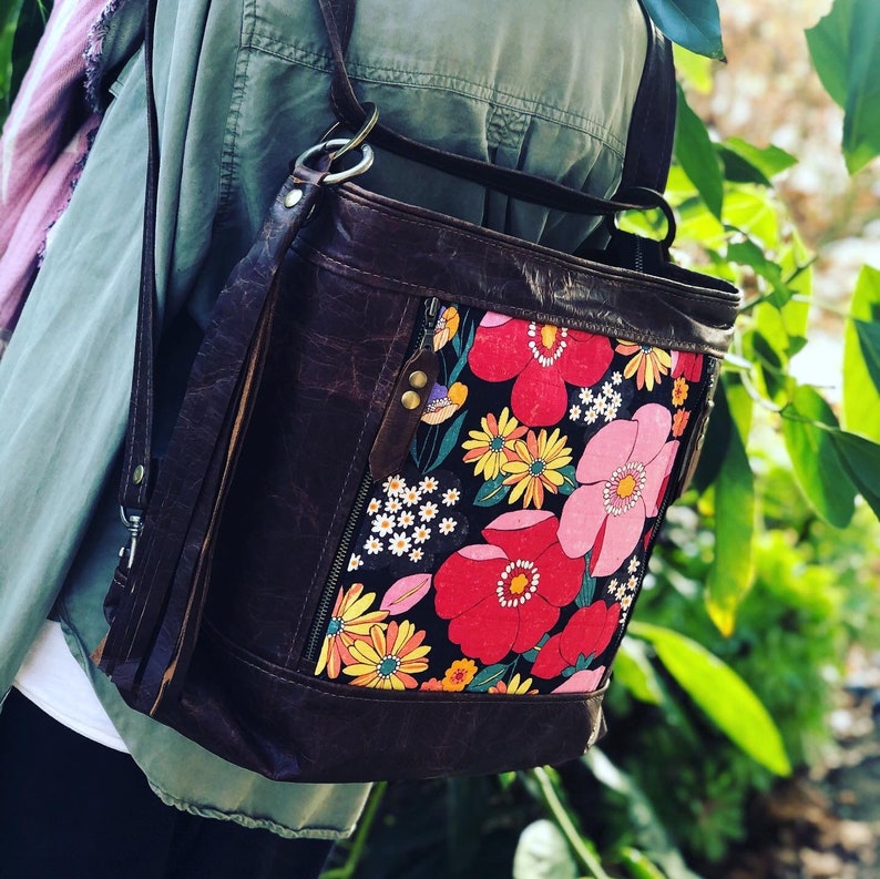 Custom Double Zipper Convertible Bag | Etsy