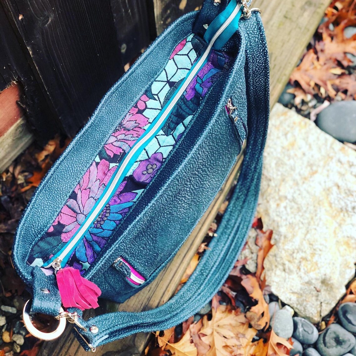 Custom Double Zipper Convertible Bag - Etsy