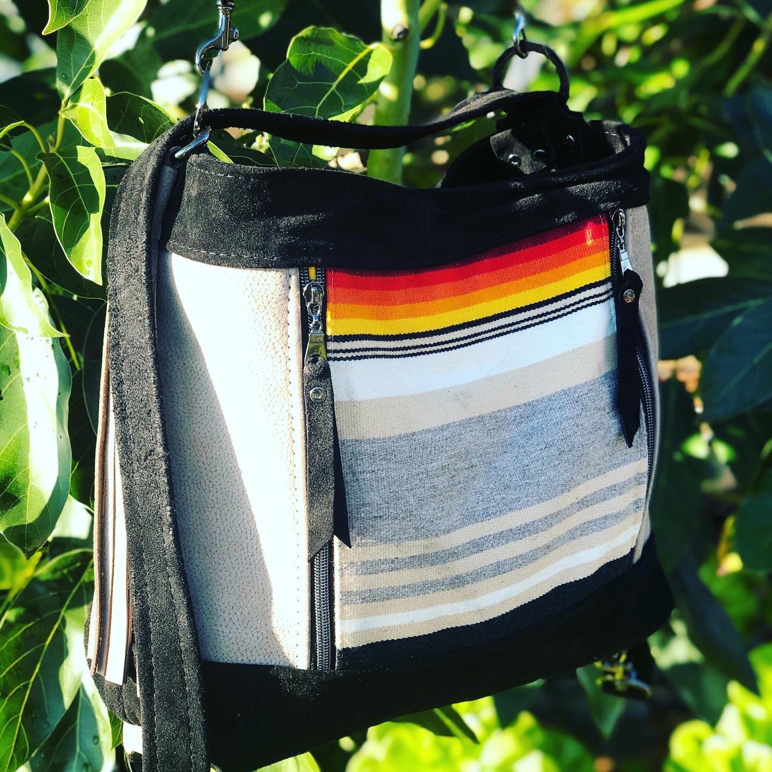 Custom Double Zipper Convertible Bag - Etsy