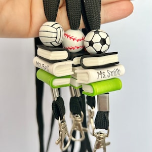 PE Teacher Lanyard Personalized, Phys Ed, Gym Teacher, Gift for Coach ...