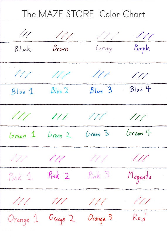 Personalized Custom Name Maze - PRINTABLE Maze Puzzle for Adults and ...