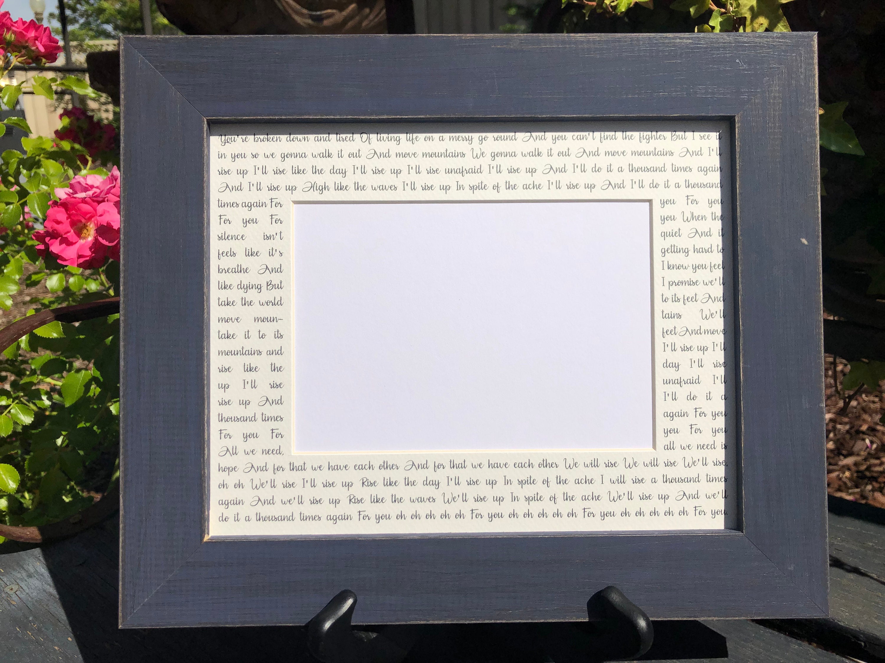 8x10 Personalized Picture Frame Wedding gift Christmas | Etsy