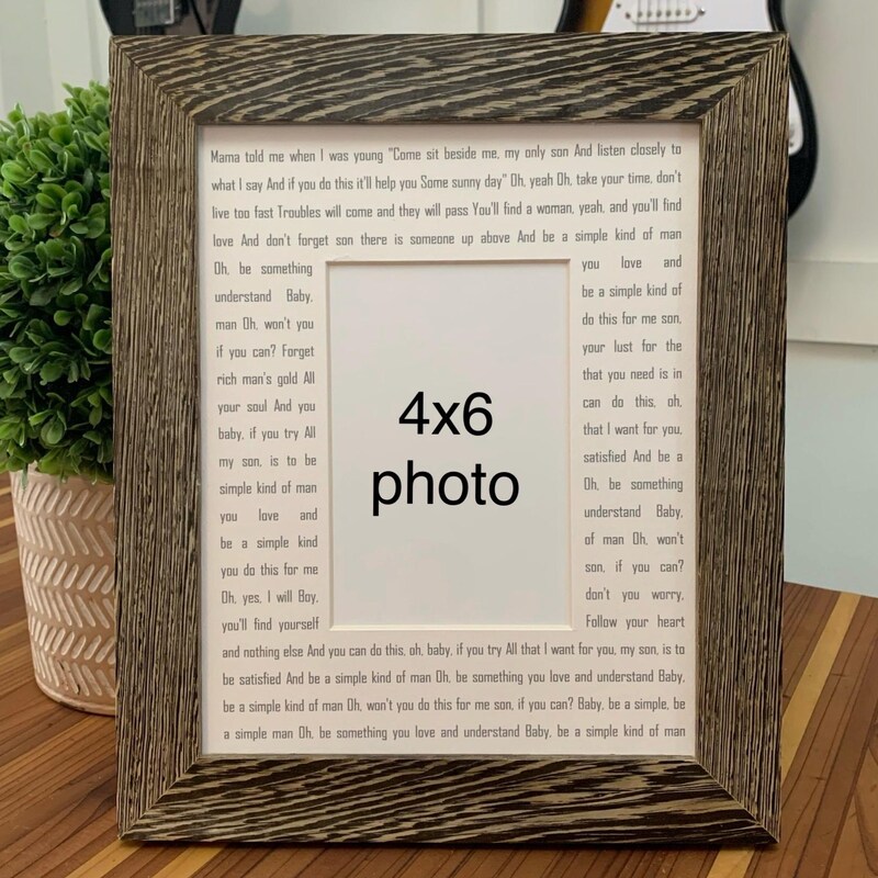 To Be a Simple Kind of Man - Etsy